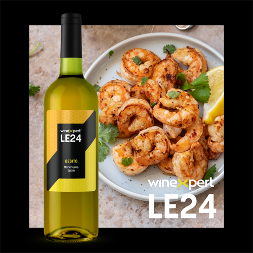 WX LE24 Besito - lemon butter shrimp - Just Fine Wine